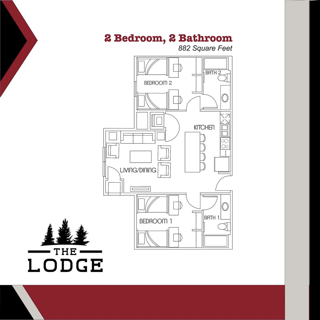 Men's BYU-I Approved Housing, 5 Minutes to Campus - The Lodge
